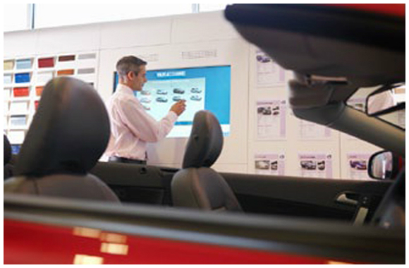 automotive digital signage - Crystalclear IT Business Solutions